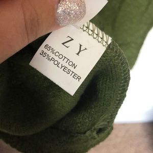 Amazon | Sweaters | No Name Lightweight 34 Sleeve Green Sweater | Poshmark